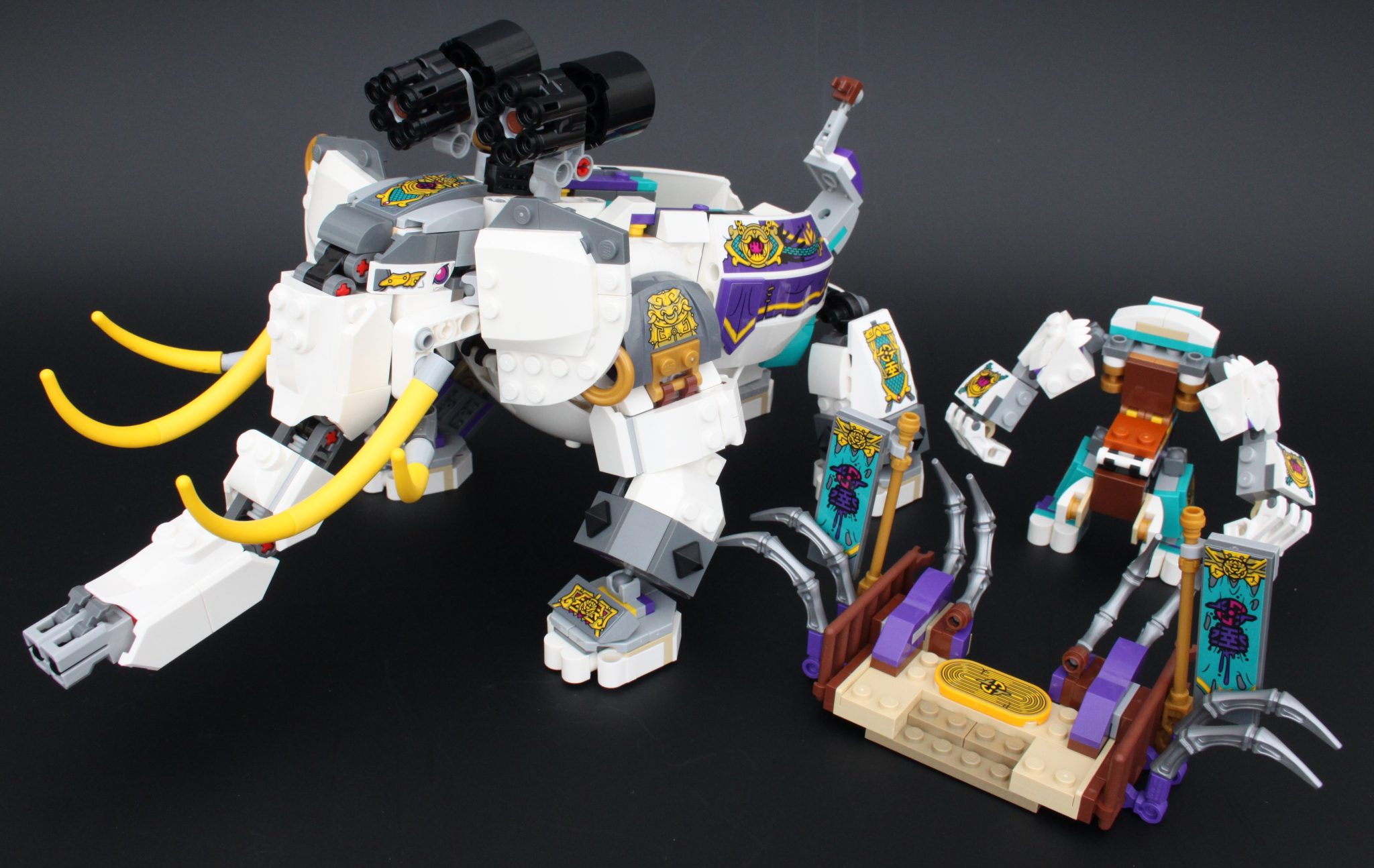 LEGO Monkie Kid 80043 Yellow Tusk Elephant 2023 review