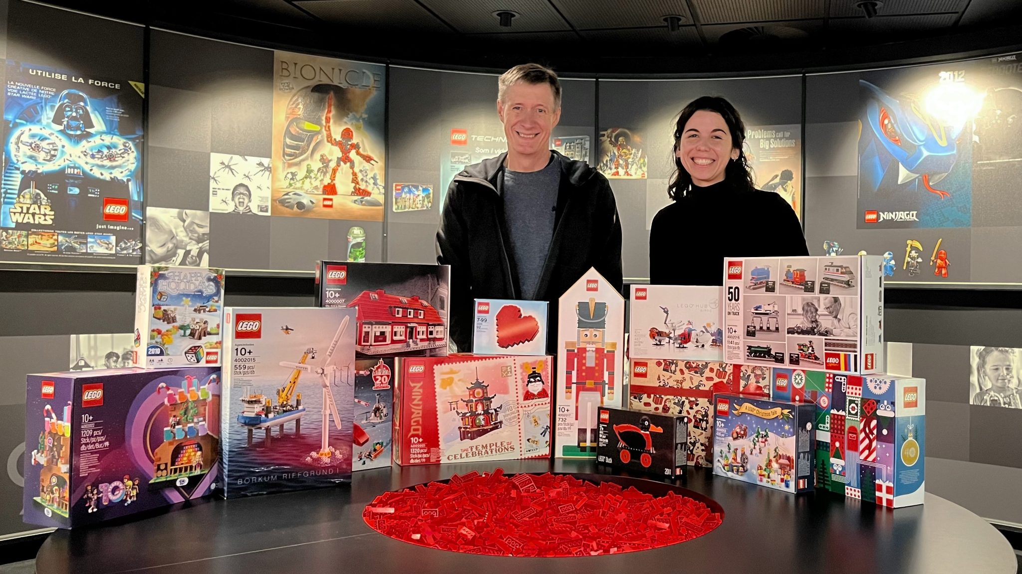 LEGO shows off 15 years of exclusive employee holiday gifts
