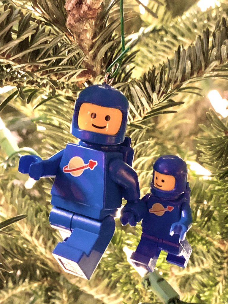 Double up the festive joy for your Hallmark LEGO Spaceman