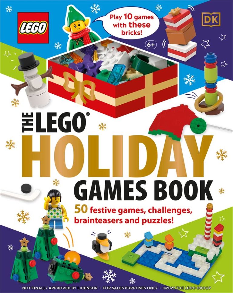 First look at The LEGO Holiday Games Book arriving in 2023