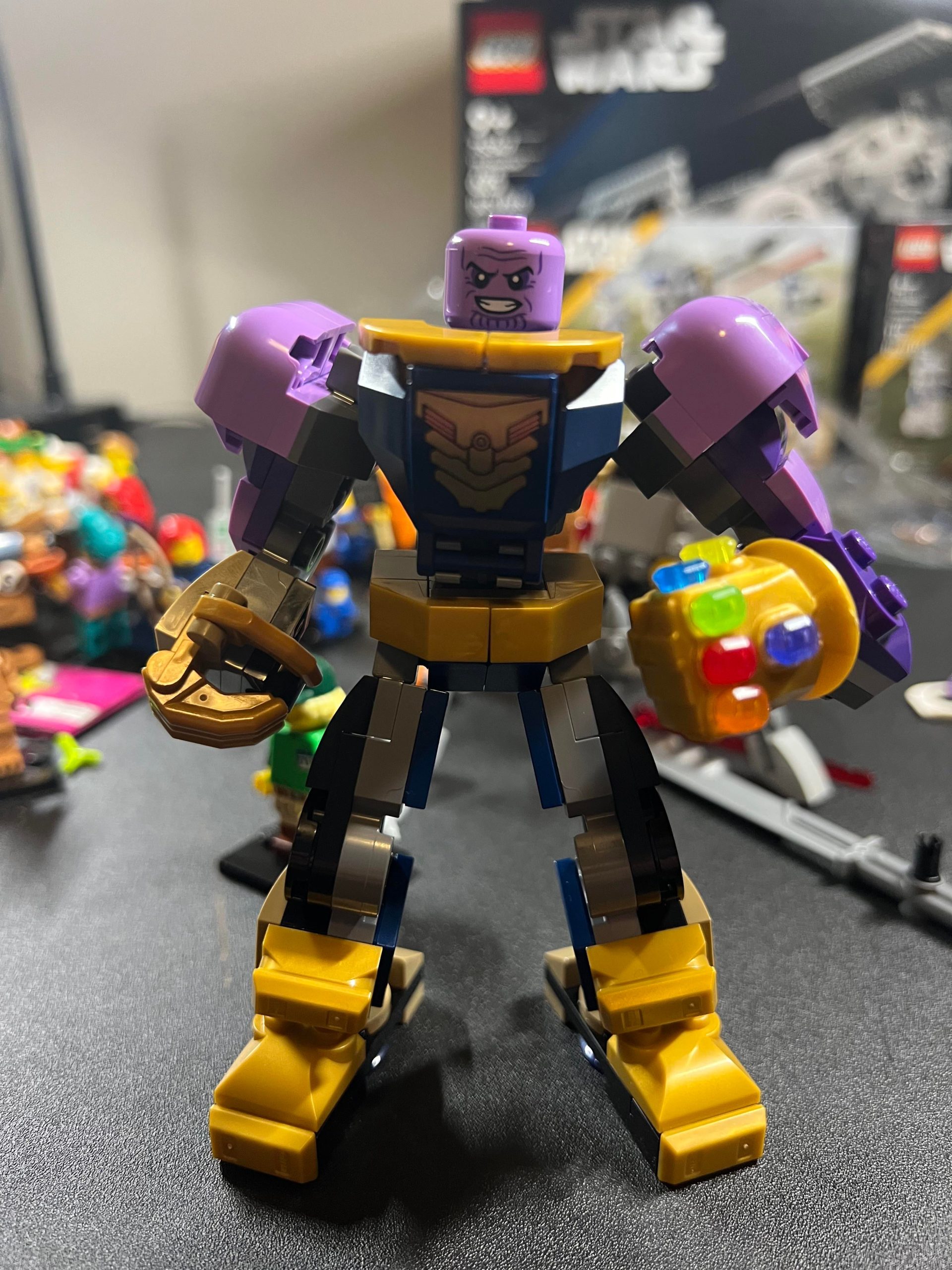 LEGO Marvel 76242 Thanos Mech Armor needs a better head
