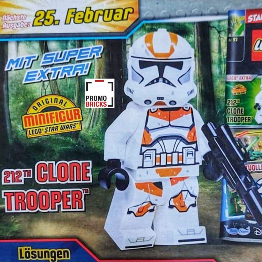 212th Clone Trooper revealed for the LEGO Star Wars magazine