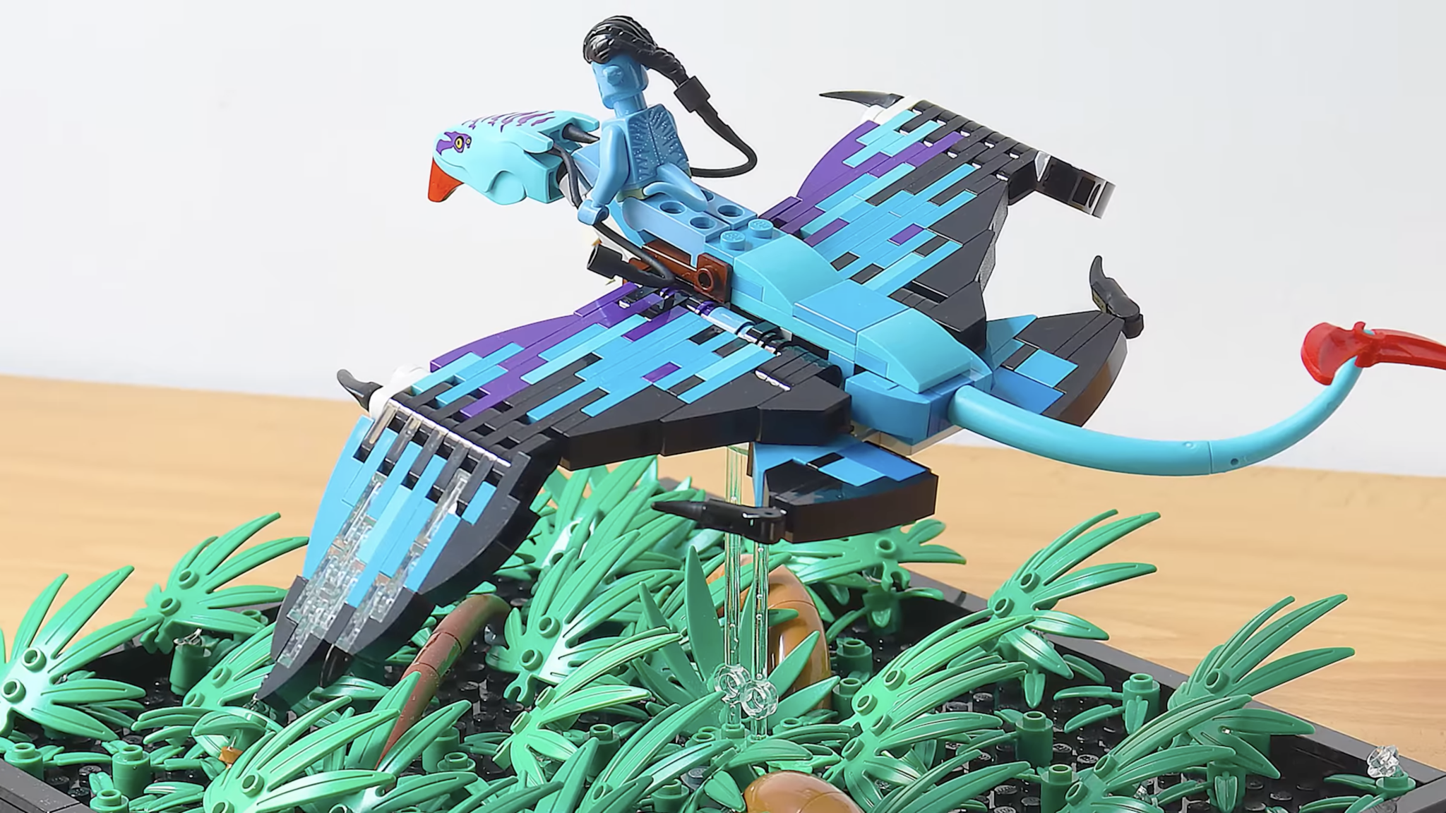 What would LEGO Avatar look like with brick-built wings?