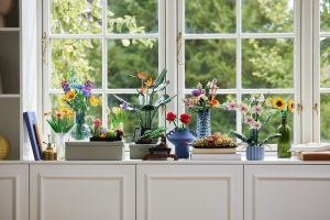 See every LEGO Botanical Collection set lined up together