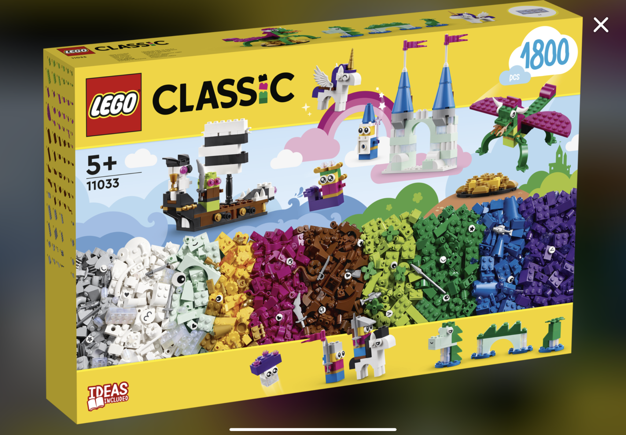 LEGO Classic 11033 Creative Fantasy Universe revealed