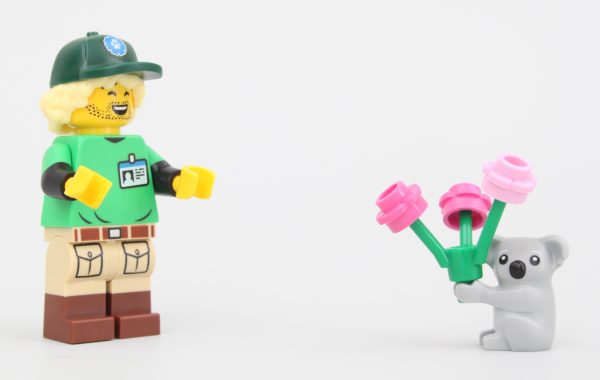 LEGO Collectible Minifigures; koala is versatile