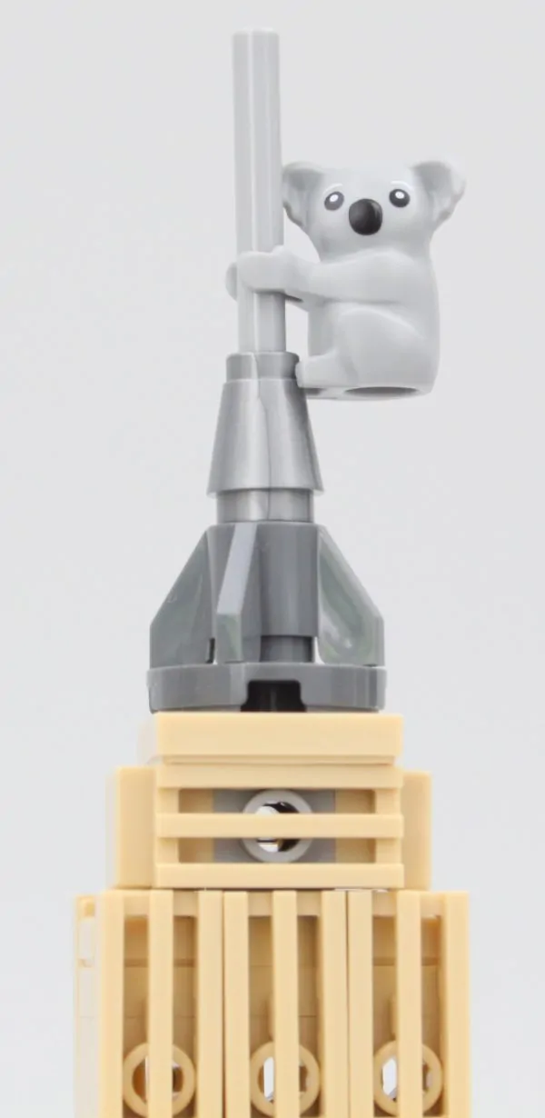 LEGO Collectible Minifigures; koala is versatile