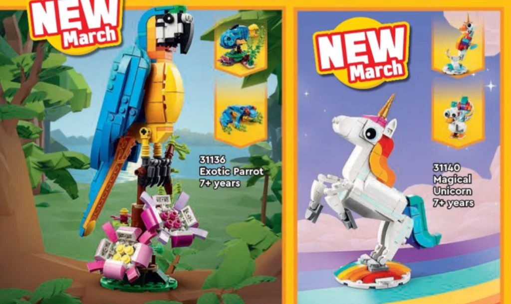 First pictures of LEGO Creator's March wave spotted online