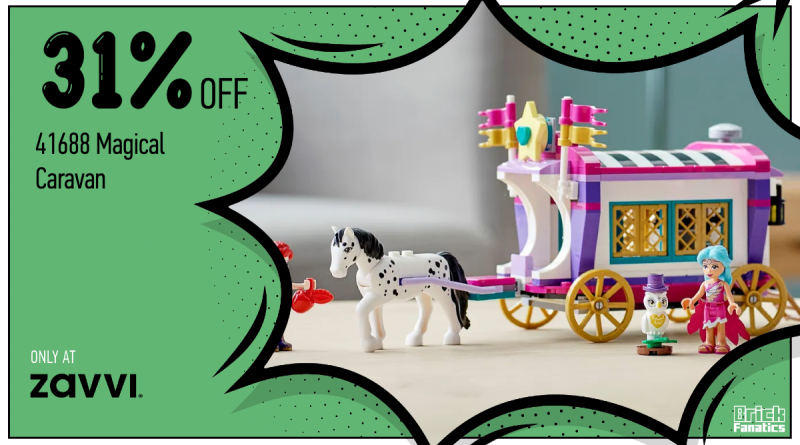 LEGO Friends 41688 Magical Caravan with huge Zavvi discounnt