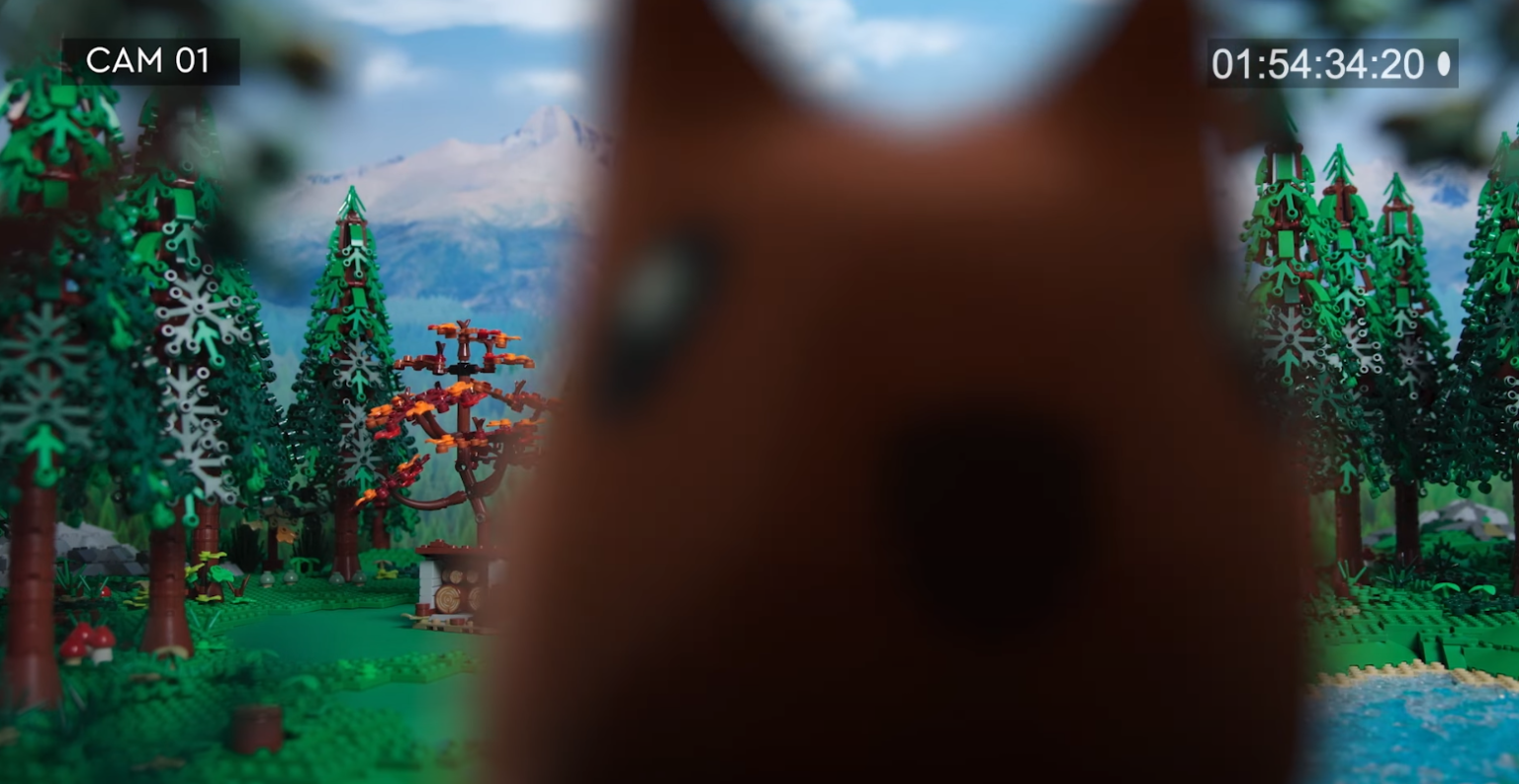 Relax with hours of LEGO Ideas 21338 A-Frame Cabin