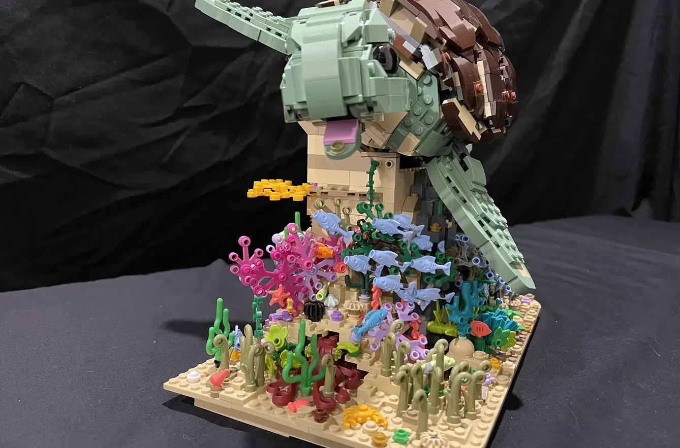Two LEGO Ideas turtle projects are now in review rounds