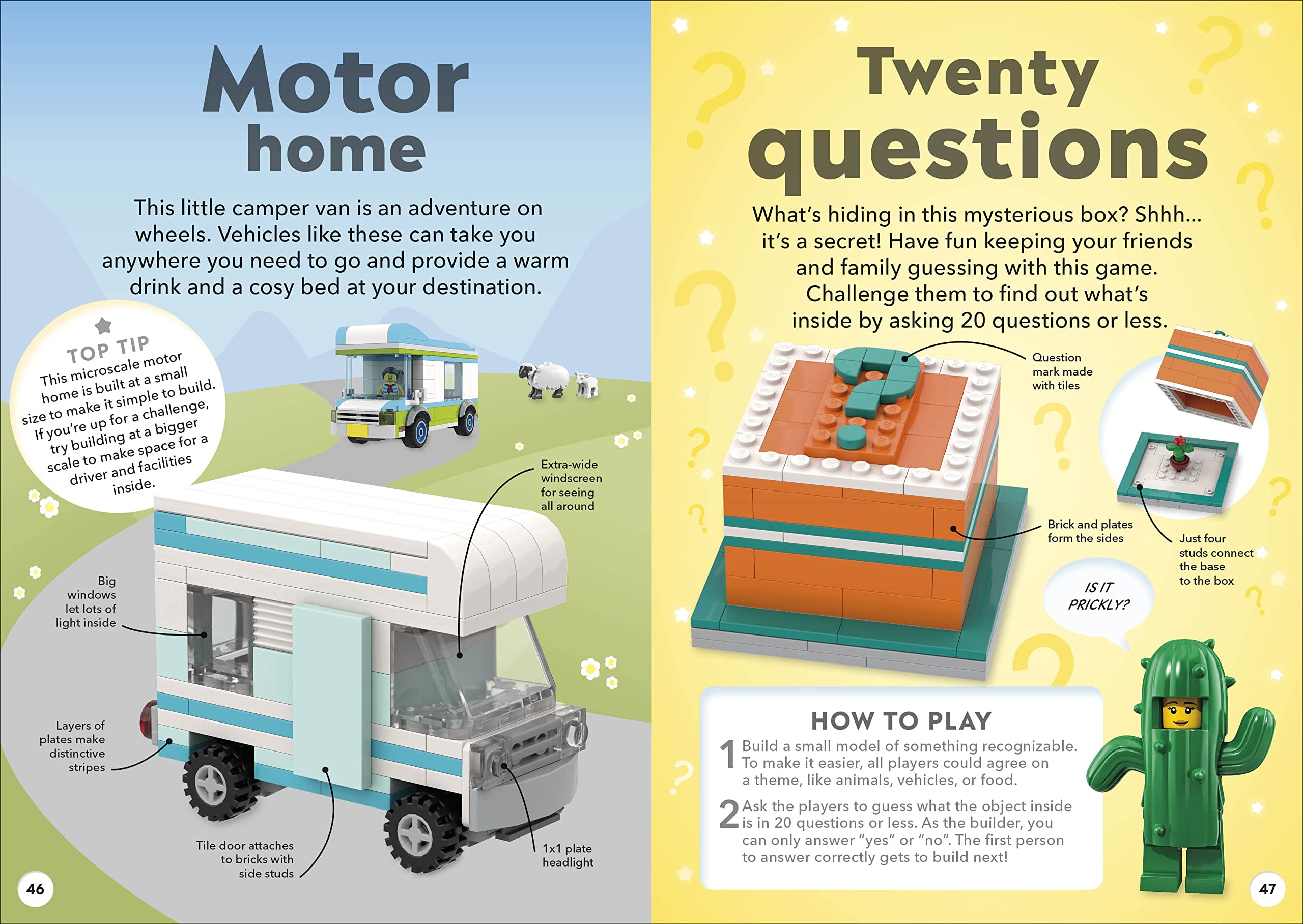 LEGO book makes an ideal companion to 21338 A-Frame Cabin