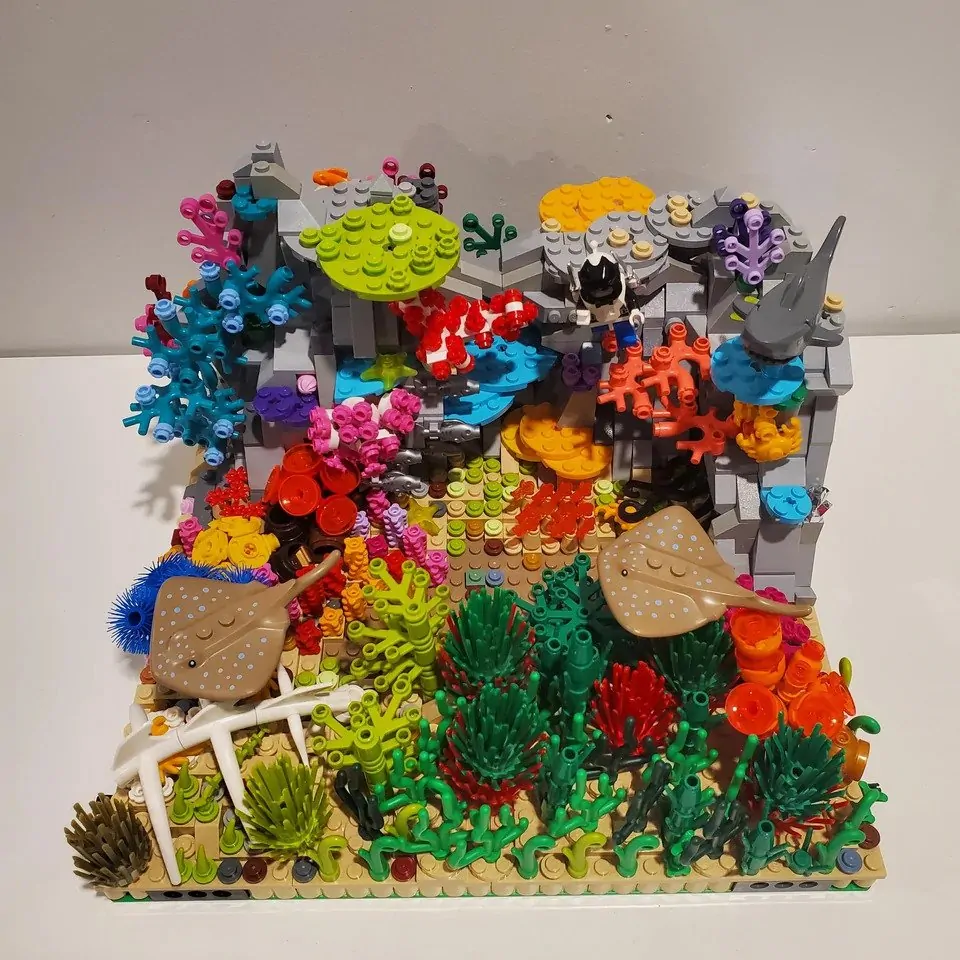 Marine biology expertise takes LEGO reef from good to great