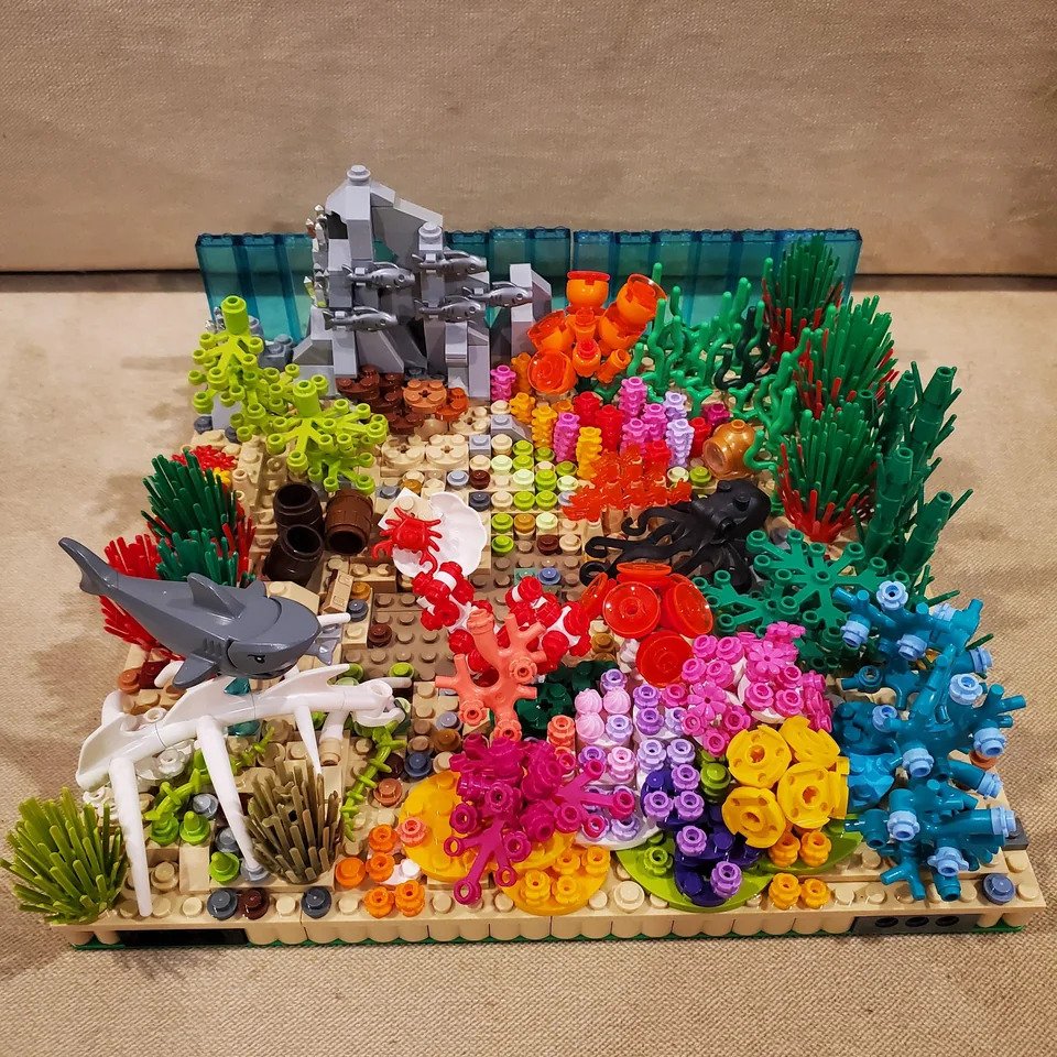 Marine biology expertise takes LEGO reef from good to great