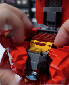 Fan designer creates LEGO Marvel Hulkbuster BrickHeadz