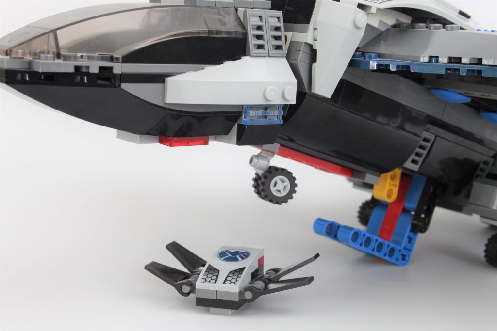 Comparing 10 years of LEGO Marvel Avengers Quinjet sets