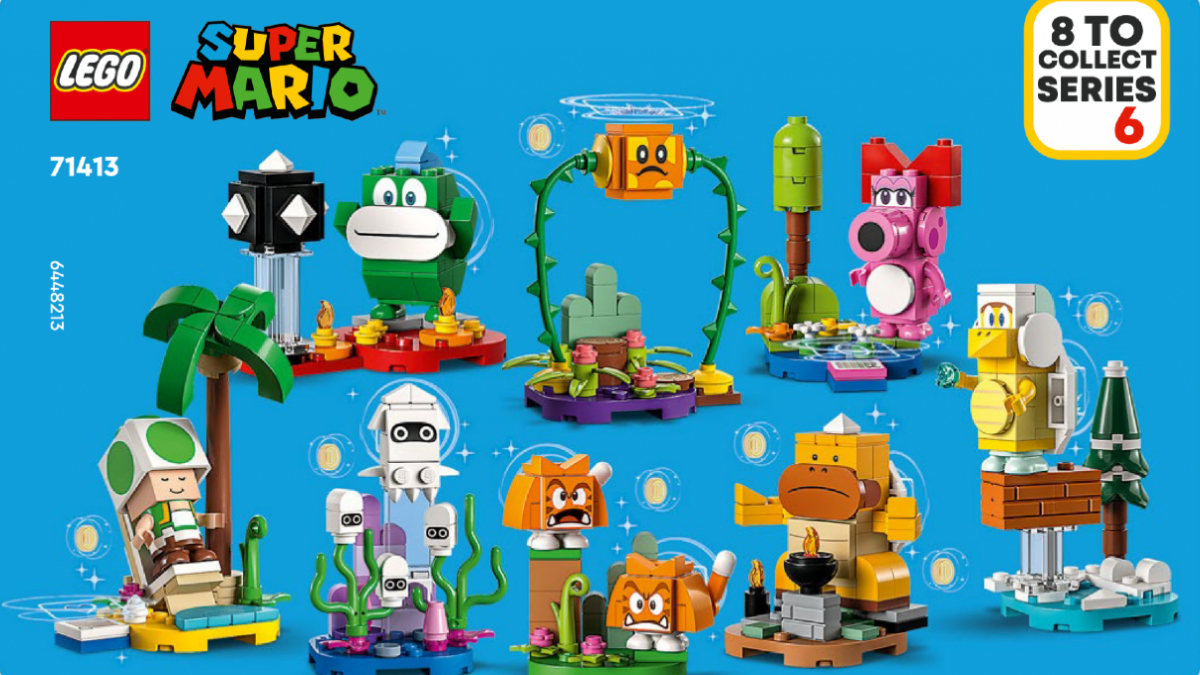 LEGO Super Mario 66749 Character Packs – Series 6 Bundle | Flipboard