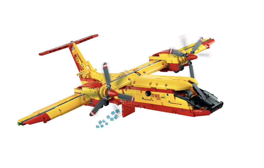 LEGO Technic 42152 Firefighter Aircraft lands on LEGO.com