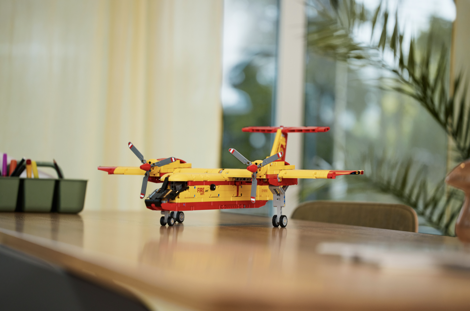 LEGO Technic 42152 Firefighter Aircraft lands on LEGO.com
