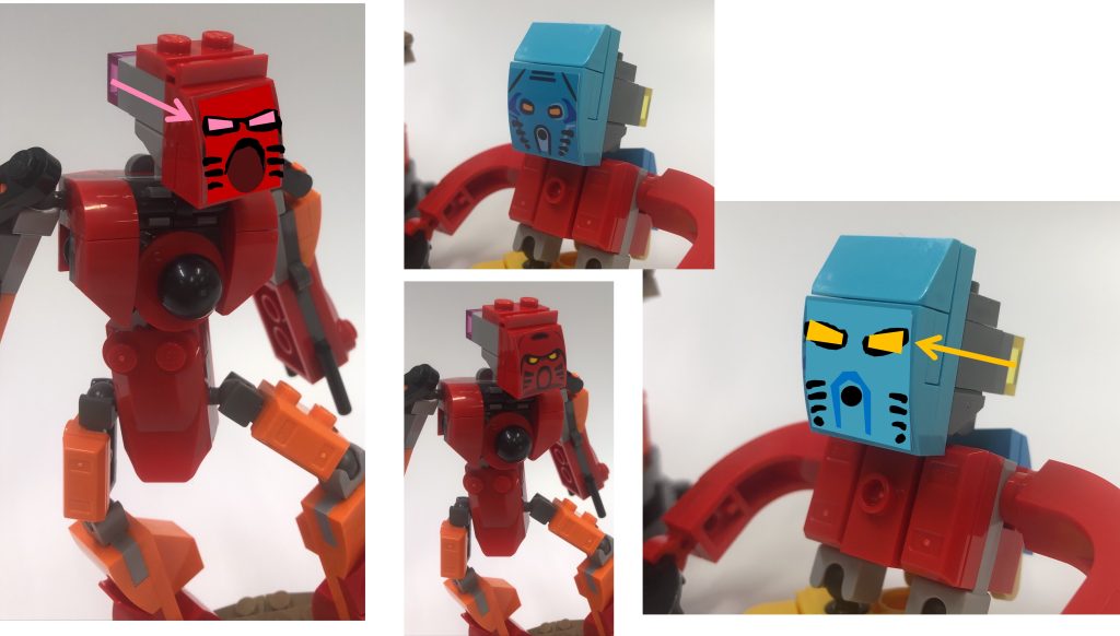 LEGO BIONICLE gift-with-purchase mask concepts revealed