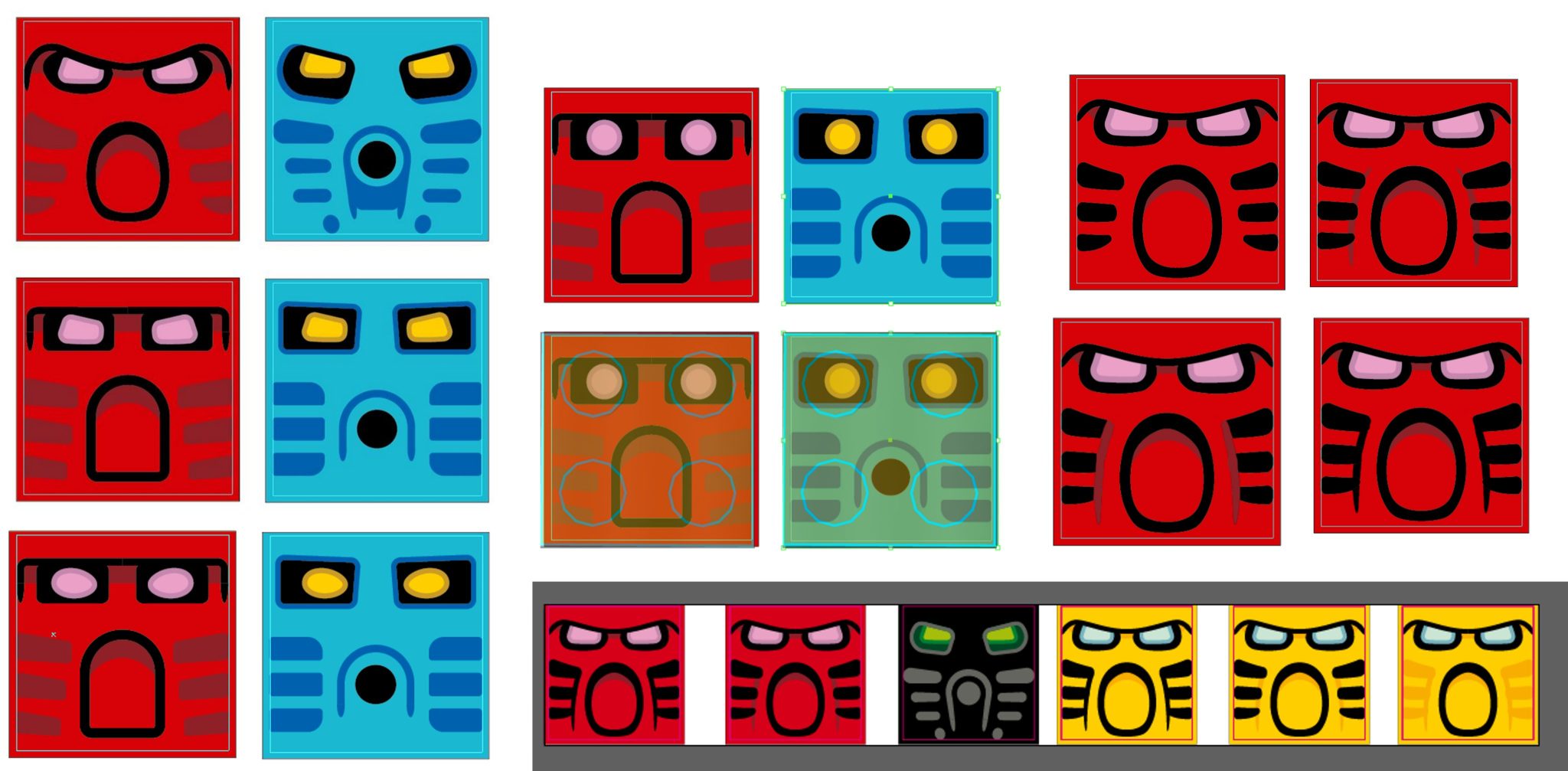 LEGO BIONICLE gift-with-purchase mask concepts revealed