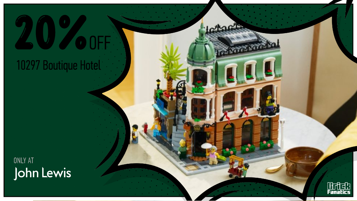 LEGO Icons 10297 Boutique Hotel deal back in stock at John Lewis