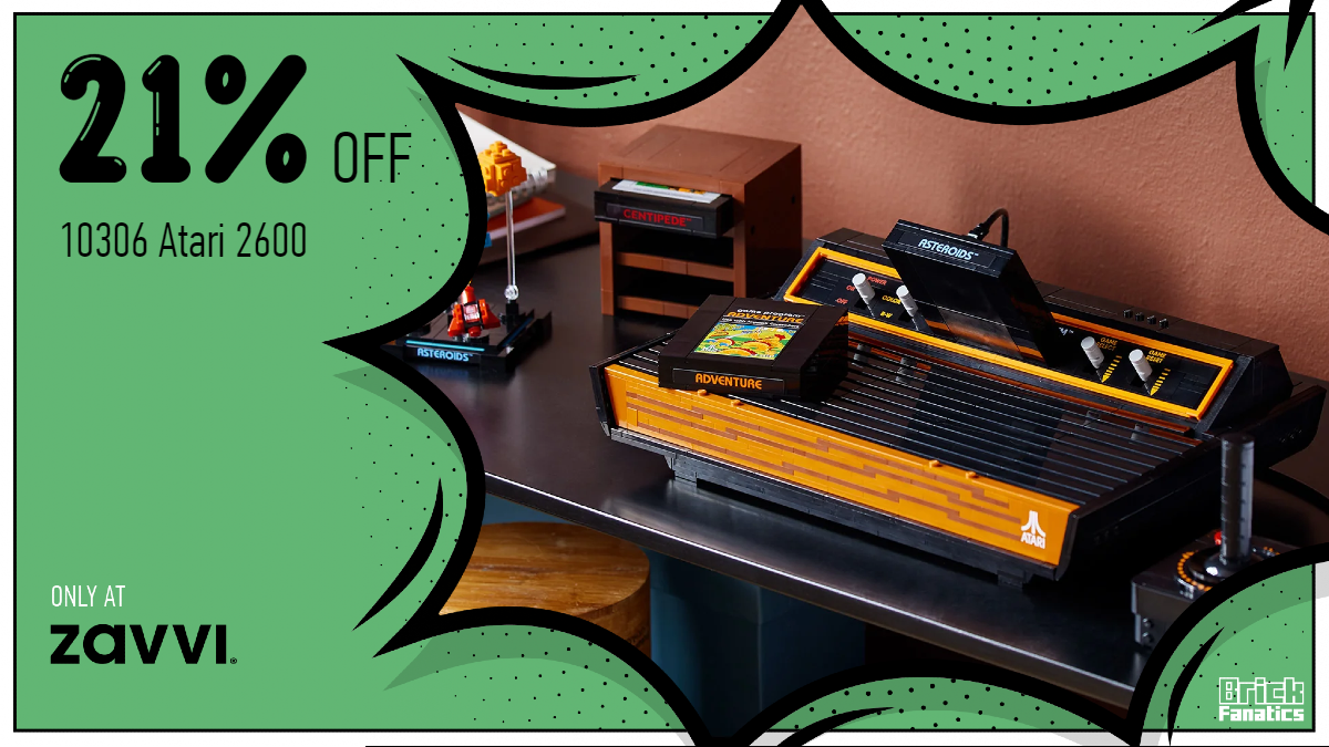 Zavvi's latest sale includes saving on LEGO 10306 Atari 2600