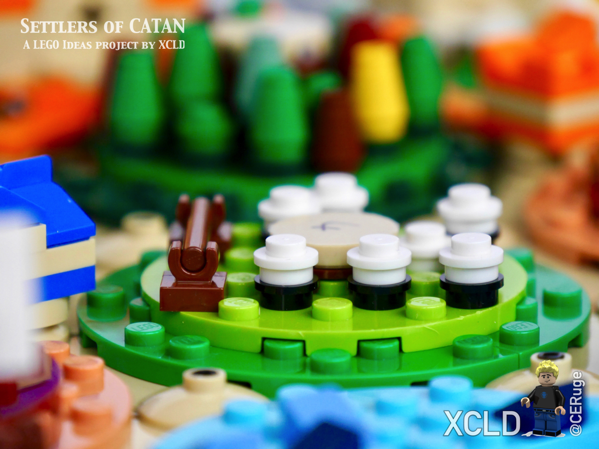 LEGO CATAN board game scores 10,000 victory points on Ideas