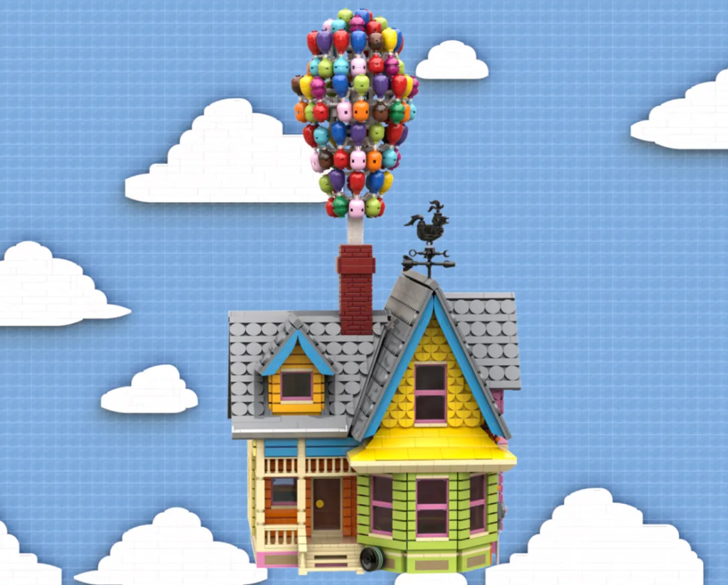 LEGO Ideas users pitched a Disney Pixar up set first