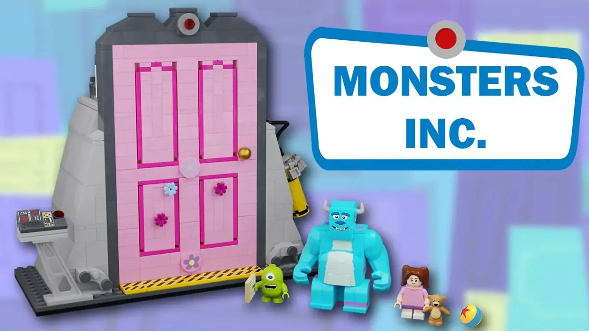 Youtuber's Monsters, Inc. model first 2023 LEGO Ideas review