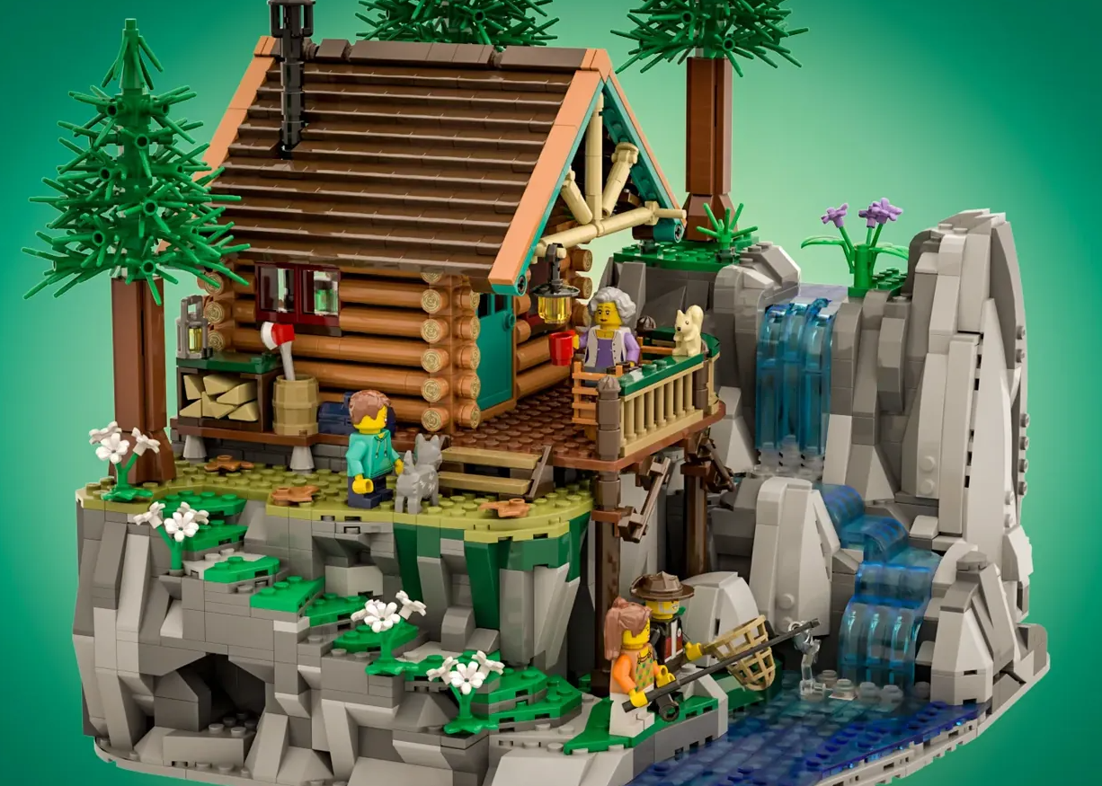 LEGO Ideas project in review pairs with 21338 A-Frame Cabin