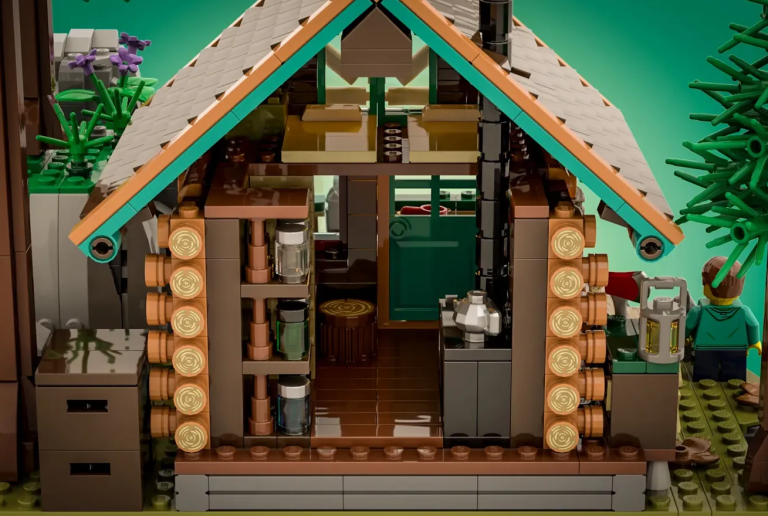 LEGO Ideas project in review pairs with 21338 A-Frame Cabin
