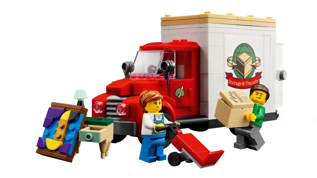 More details emerge for LEGO Icons 40586 Moving Truck GWP