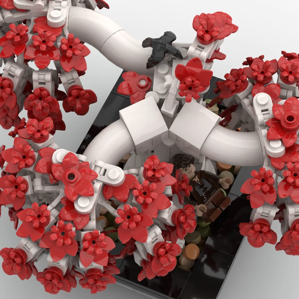 Create a Game of Thrones build by combining three LEGO sets