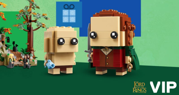 VIPs score a free BrickHeadz with LEGO Icons release