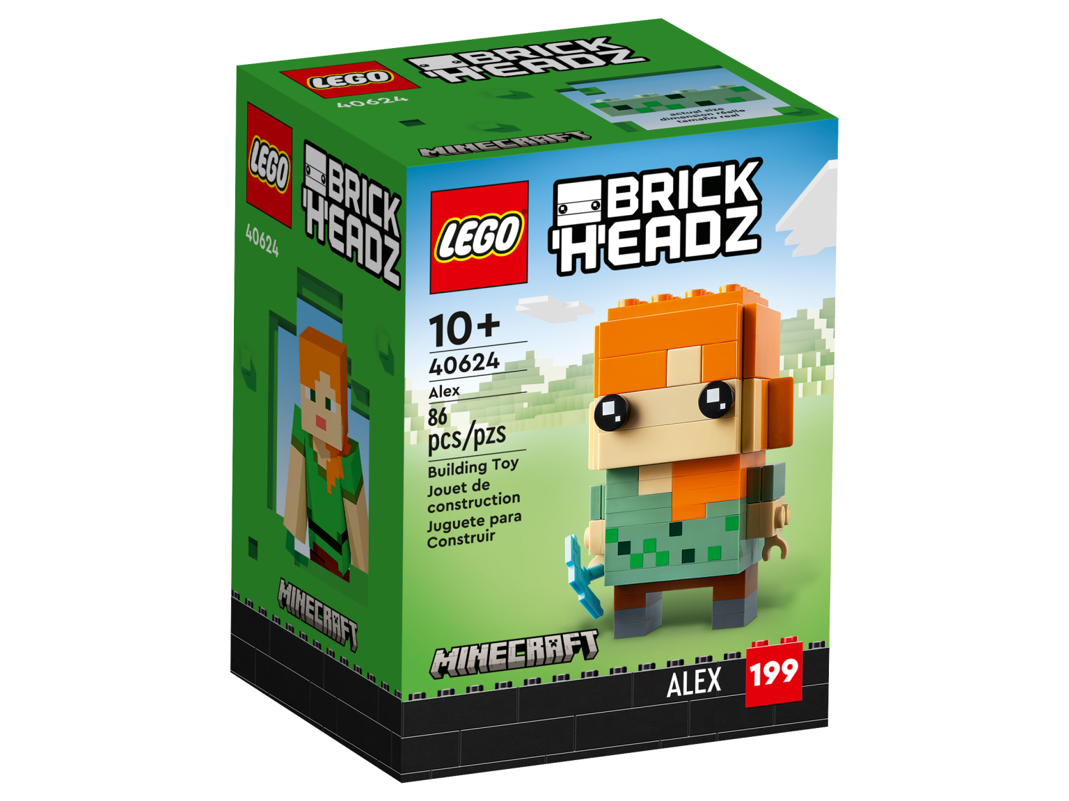Three new LEGO Minecraft BrickHeadz 2023 sets revealed