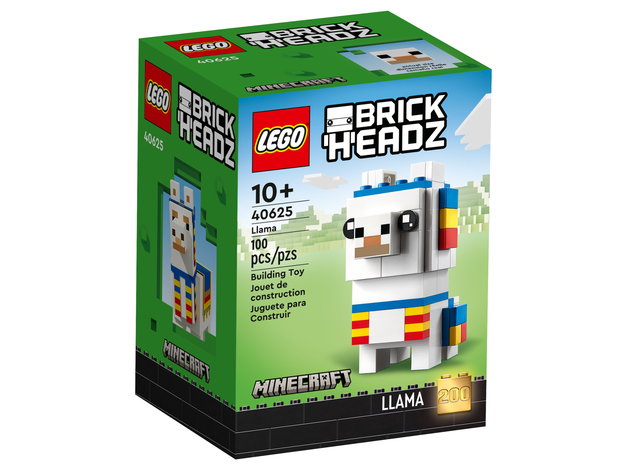 200th LEGO Brickheadz set revealed as the Minecraft Llama