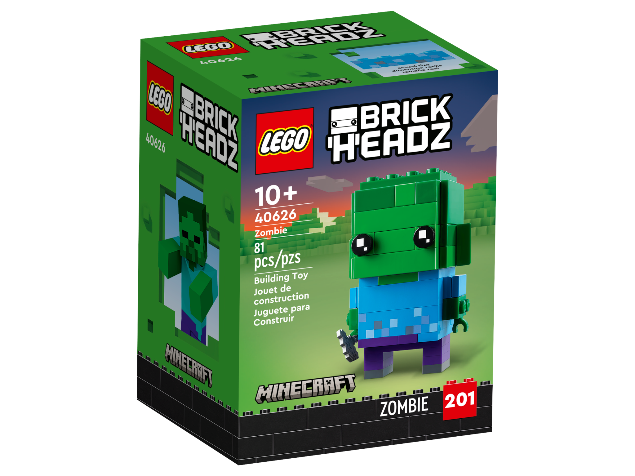 Three new LEGO Minecraft BrickHeadz 2023 sets revealed