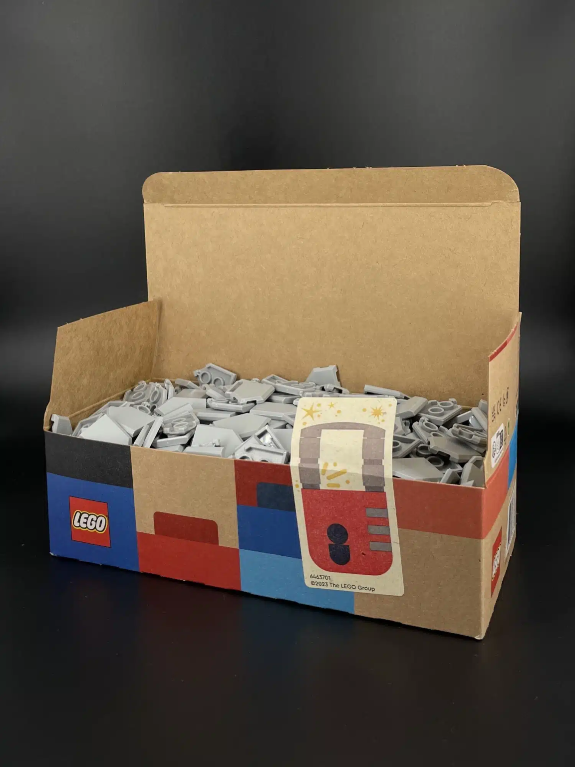 LEGO is trialling new cardboard Pick a Brick containers