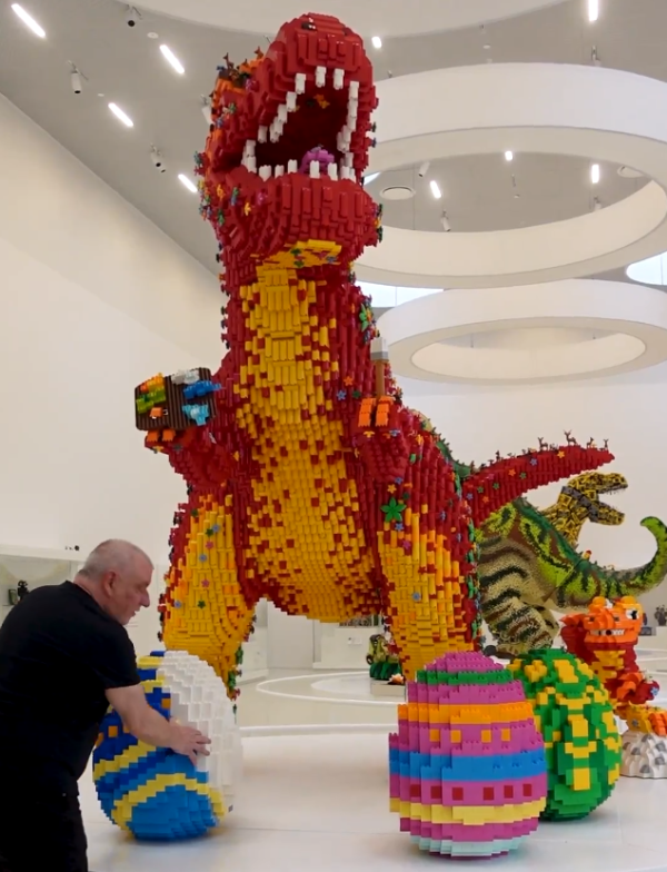 The LEGO House is getting an Easter makeover for 2023
