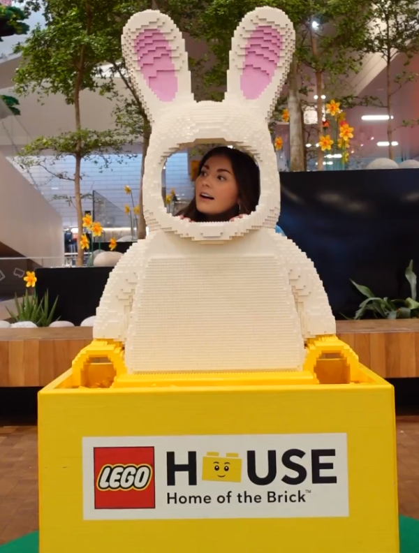 The LEGO House is getting an Easter makeover for 2023