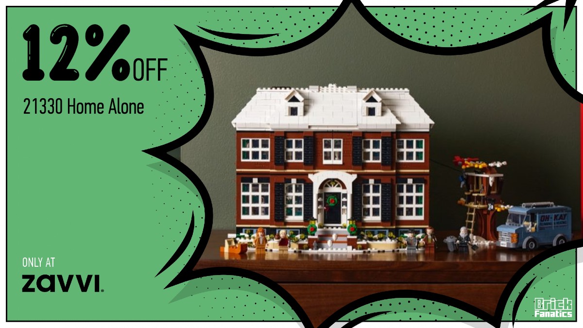Keep the change with 12% saving on LEGO Ideas 21330 Home Alone