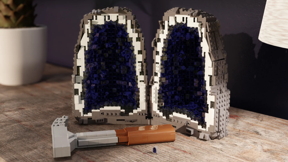 Amethyst Geode is the latest LEGO Ideas design to hit 10K