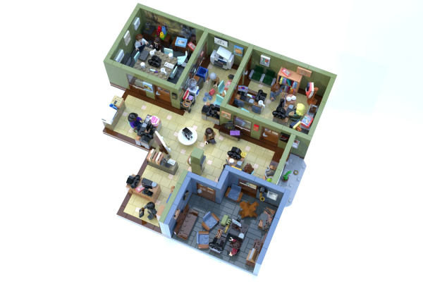 Treat yo’ self to a LEGO Parks and Rec set with LEGO Ideas
