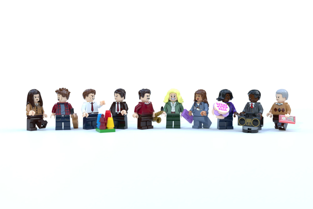 Treat yo’ self to a LEGO Parks and Rec set with LEGO Ideas
