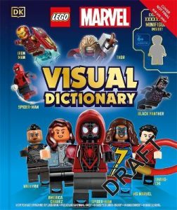 LEGO Marvel Visual Dictionary with minifigure coming soon