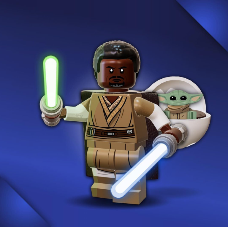 Jedi Master Kelleran Beq custom LEGO Star Wars minifigure
