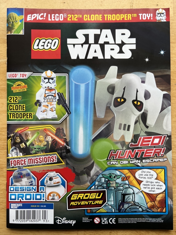 LEGO Star Wars magazine Issue 93 free 212th Clone Trooper