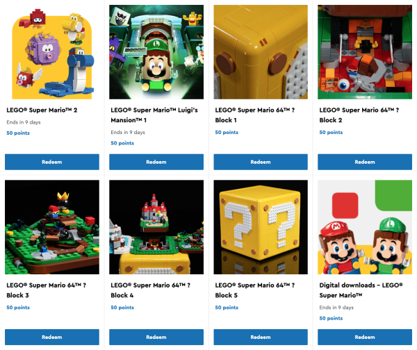 Double LEGO VIP points and member rewards for MAR10 Day