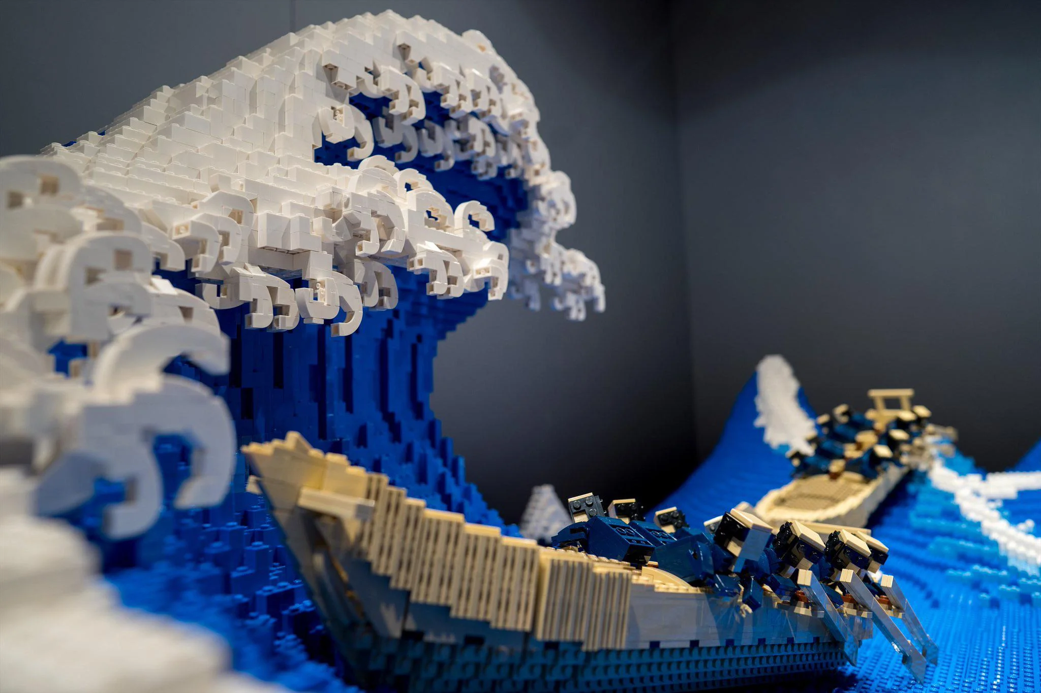 La pantalla LEGO trae una nueva escala a 31208 Hokusai – The Great Wave